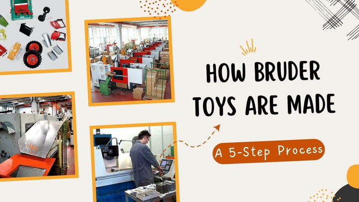 How Bruder Toys Are Made: From Design to Shelf – Maziply Toys