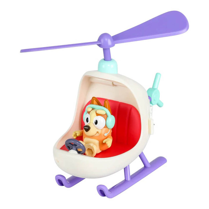 Bluey Bingo's Helicopter Vehicle and Figure Set – Maziply Toys