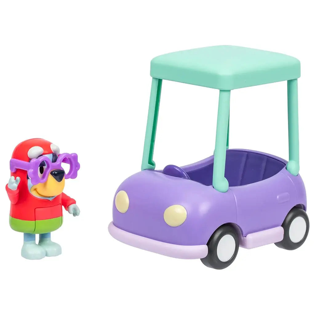 Bluey Granny Car with Janet Vehicle and Figure Set – Maziply Toys