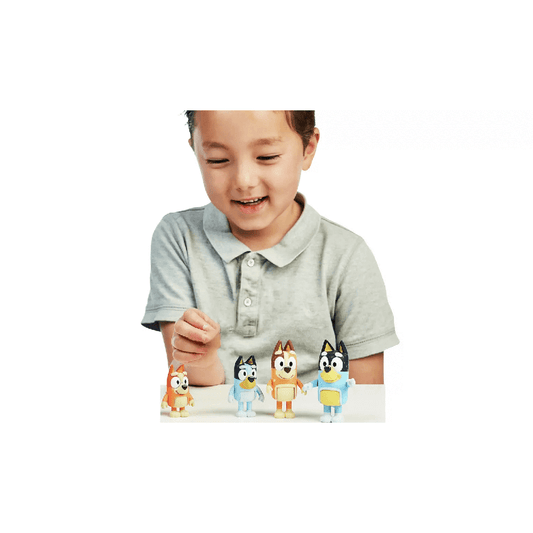 Bluey Series 9 Bluey and Family Figure 4-Pack – Maziply Toys