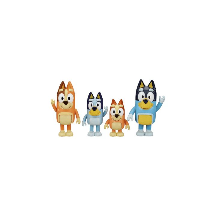 Bluey Series 9 Bluey and Family Figure 4-Pack – Maziply Toys