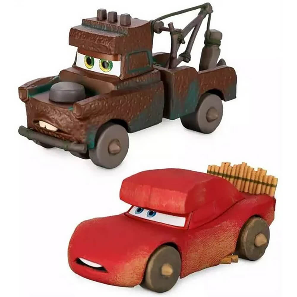 Disney Pixar Cars On the Road Cave Lightning McQueen and Pitstoposaurus ...