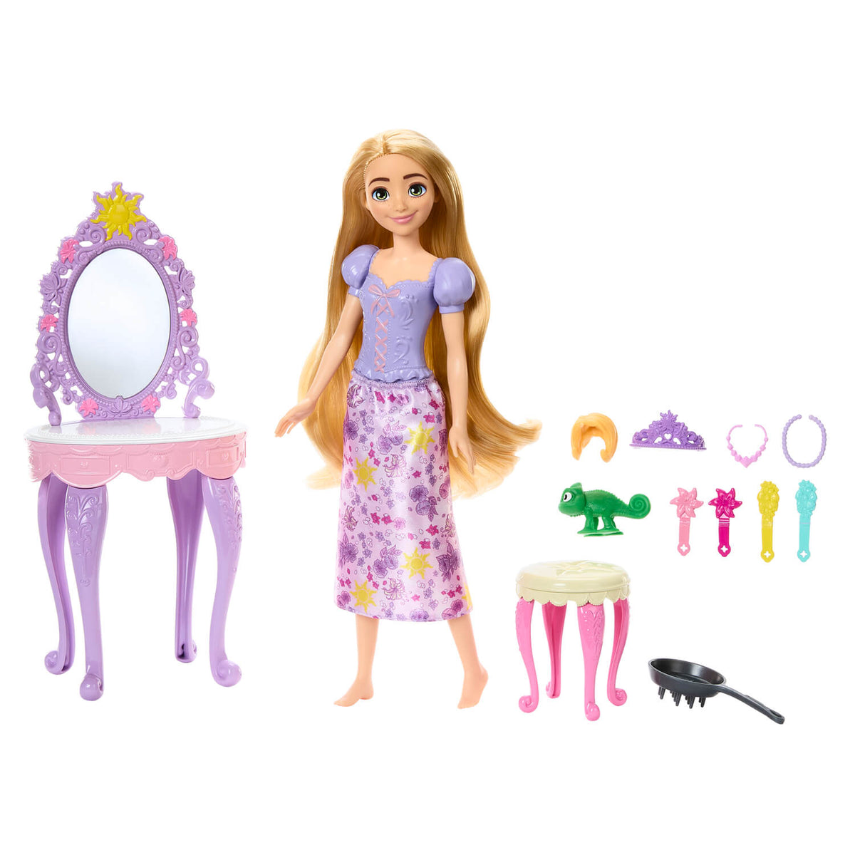Disney Princess Rapunzel's Vanity Doll and Playset – Maziply Toys