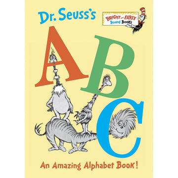 Dr. Seuss's ABC: An Amazing Alphabet Book (Board Book) – Maziply Toys