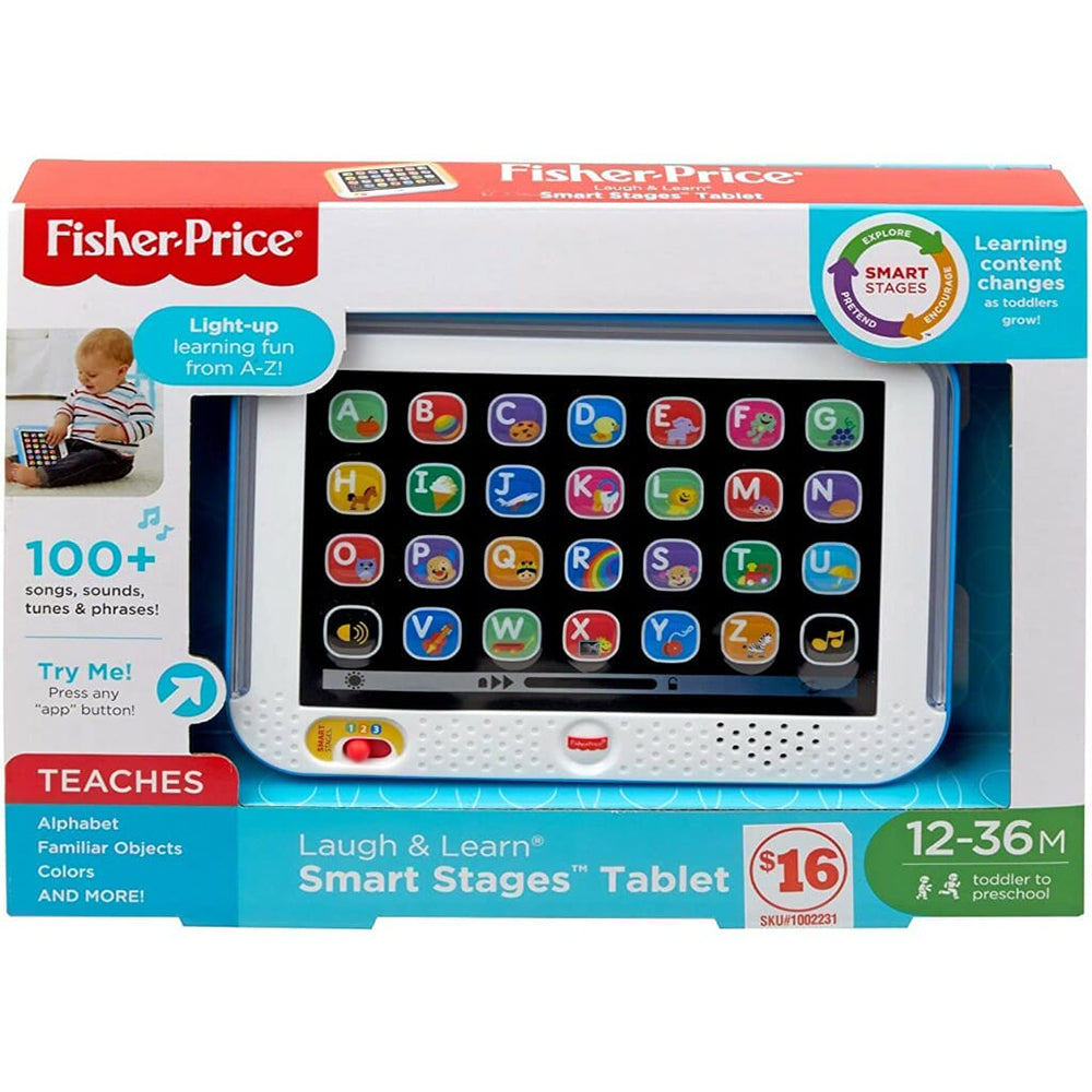Fisher-Price Laugh & Learn Smart Stages Tablet (Blue)