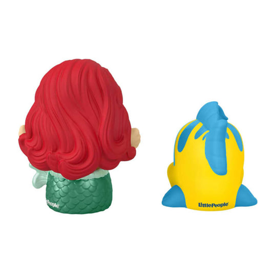 Fisher-Price Little People Disney Princess Ariel & Flounder Figure Set ...