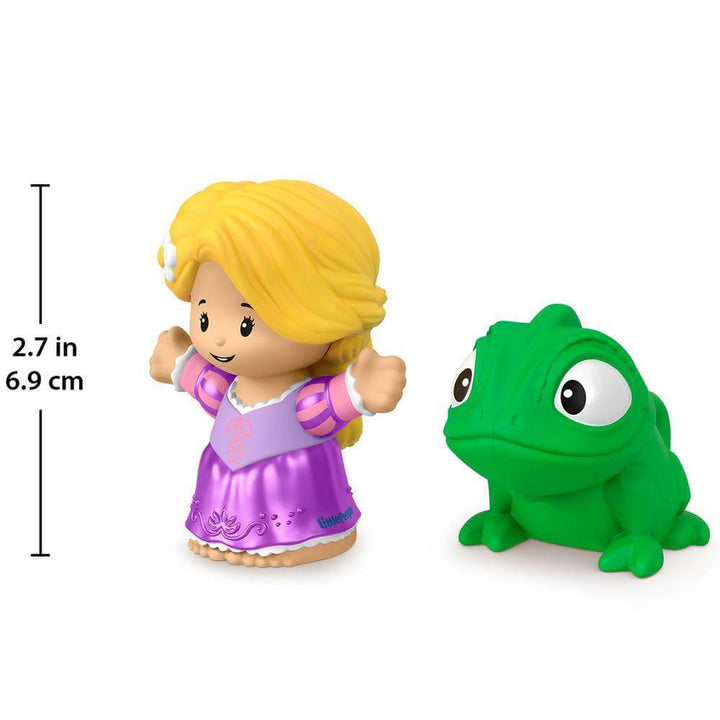 Fisher-Price Little People Disney Princess Rapunzel & Pascal Figure Set ...
