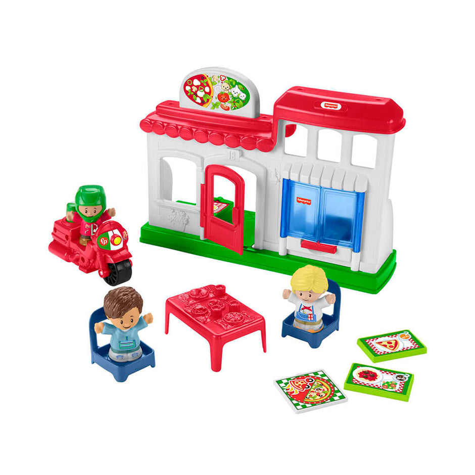 Fisher-Price Little People We Deliver Pizza Place Playset – Maziply Toys