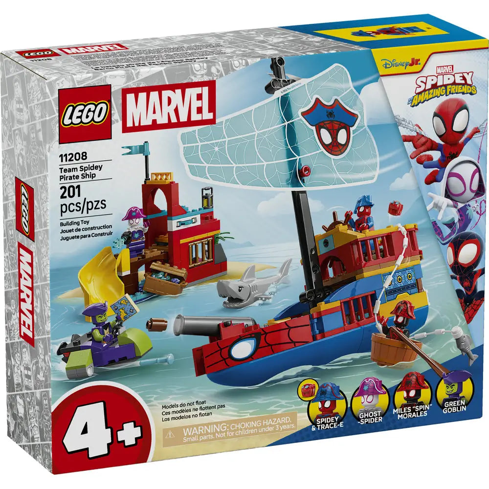 LEGO® Marvel Spidey And His Amazing Friends Team Spidey Pirate Ship 11 ...