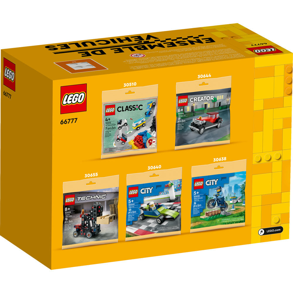 LEGO® Vehicle Pack 288 Piece Building Set (66777)