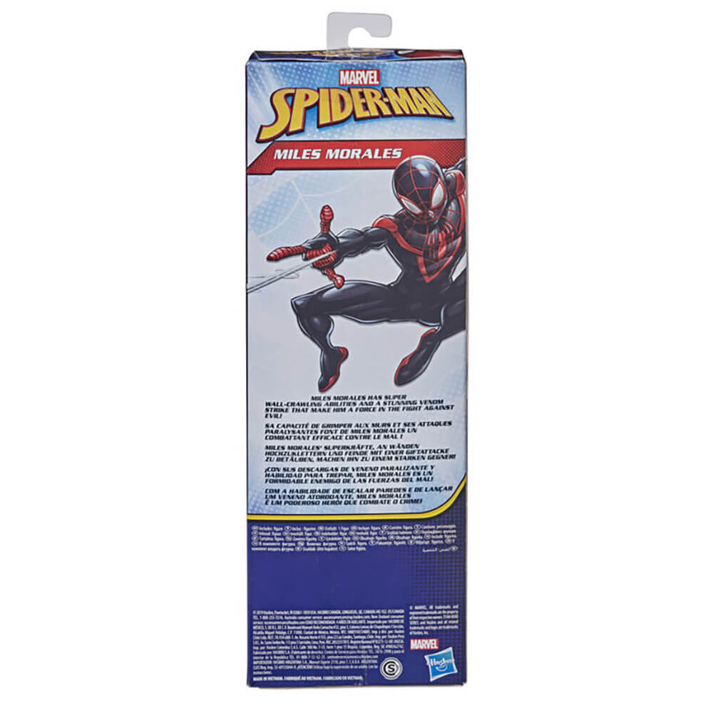 Marvel Titan Web Warriors Miles Morales 12 Inch Action Figure