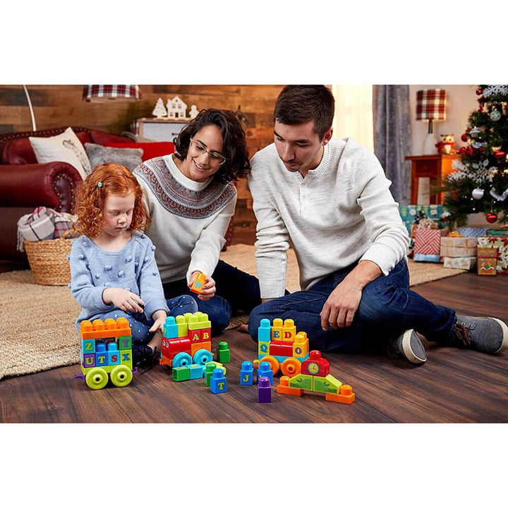 MEGA Bloks Building Basics ABC Learning Train – Maziply Toys
