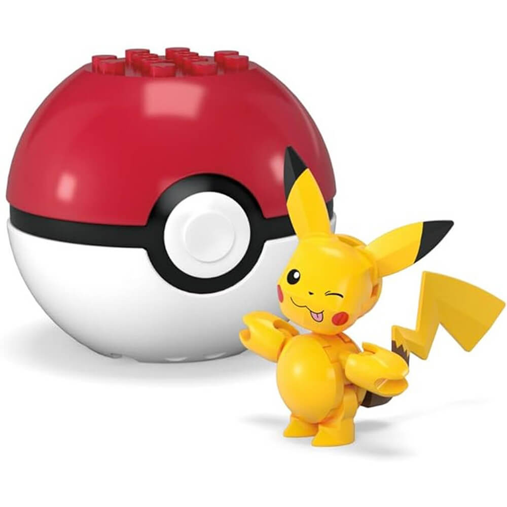 MEGA Pokemon Poke Ball Pikachu Set
