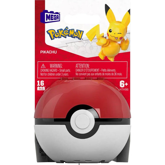 MEGA Pokemon Poke Ball Pikachu Set – Maziply Toys