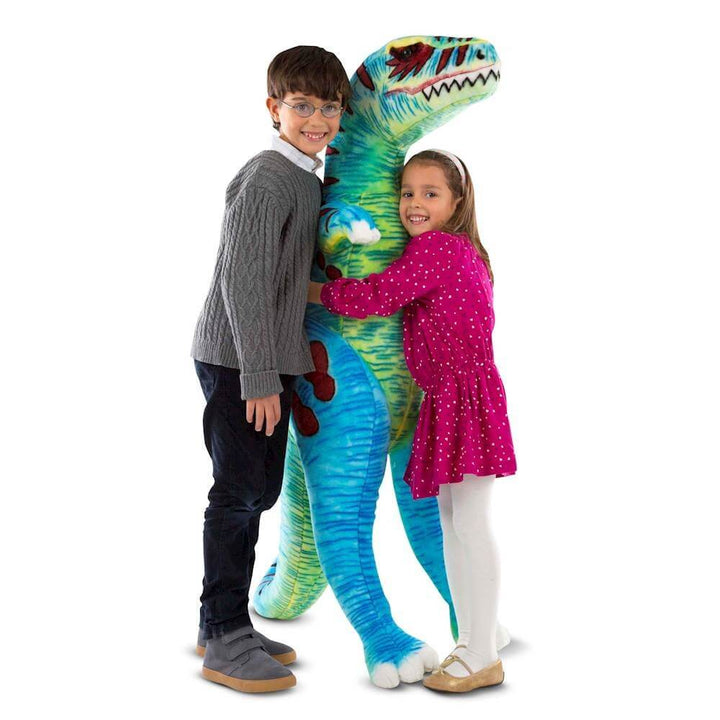 Melissa & Doug Jumbo T-Rex Dinosaur Plush – Maziply Toys