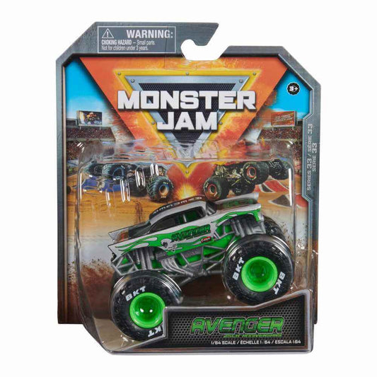 Monster Jam Series 33 Avenger 25th Anniversary 1:64 Scale Diecast Mons ...
