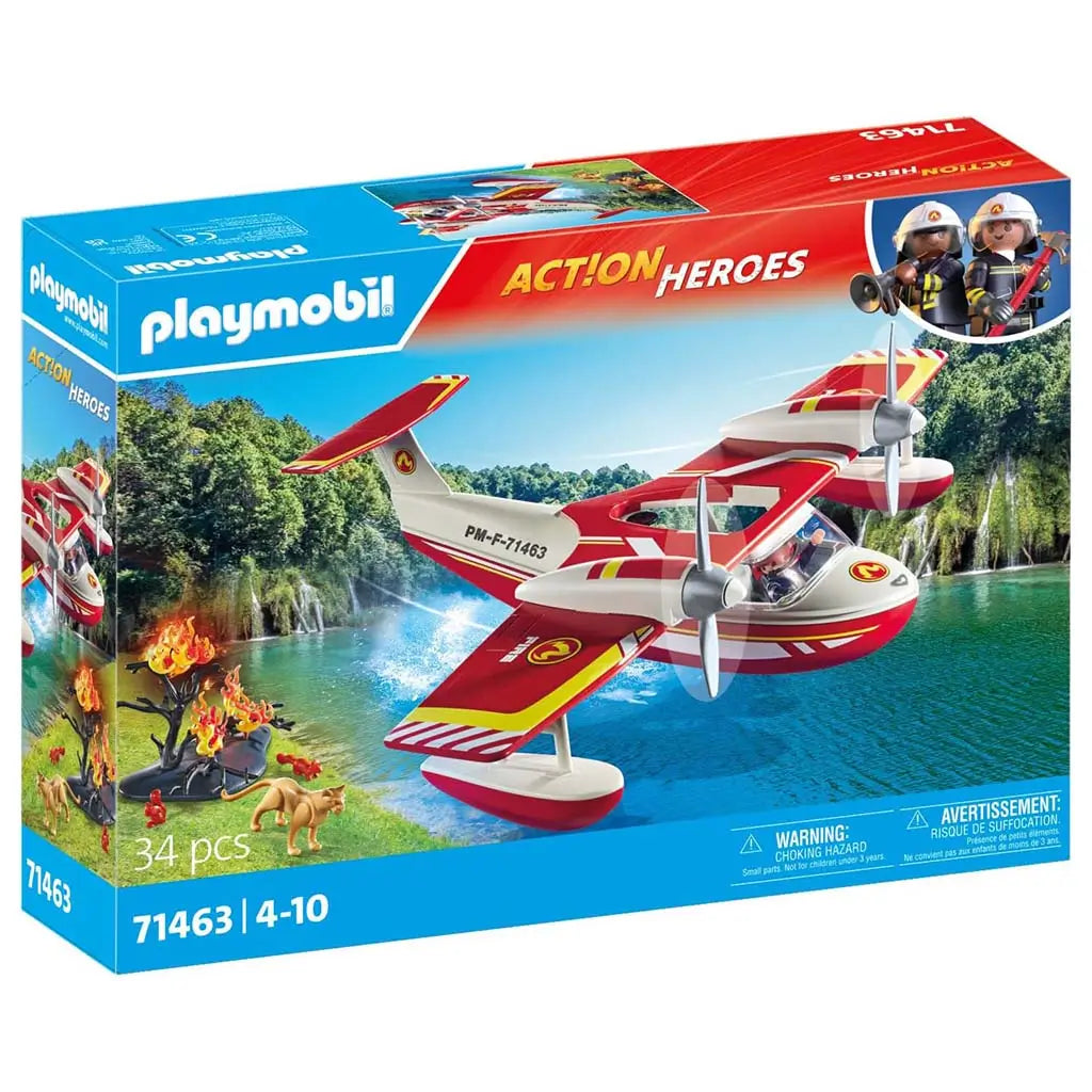 Playmobil Firefighting Seaplane Vehicle – Maziply Toys