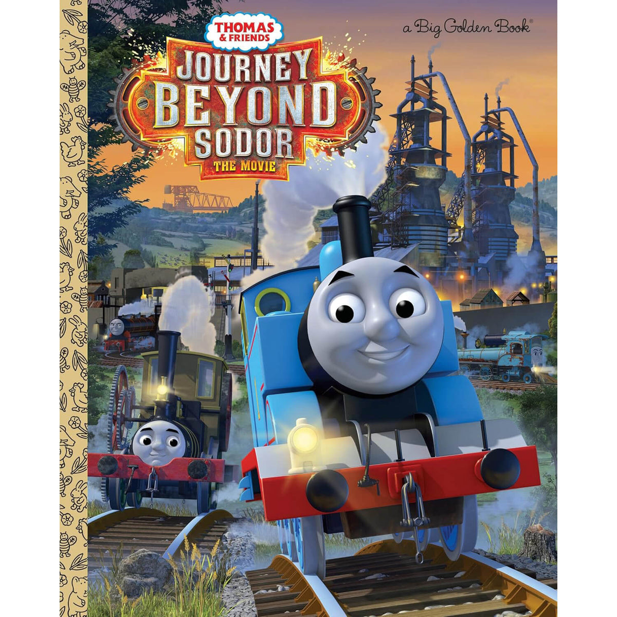 Thomas and Friends Journey Beyond Sodor Big Golden Book – Maziply Toys