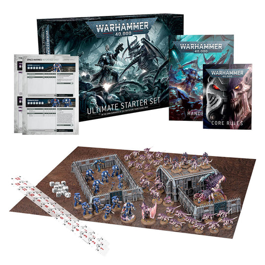 Warhammer 40K Ultimate Starter Set (Space Marines vs Tyranids ...