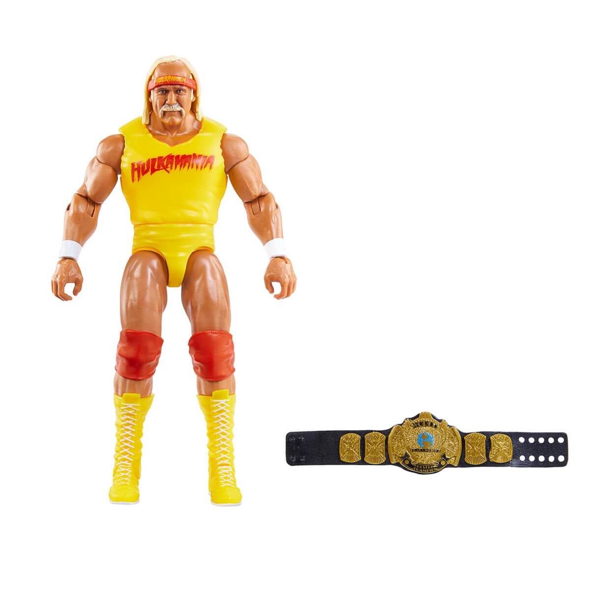 WWE Champion Hulk Hogan with Wingled Eagle Title Action Figure ...