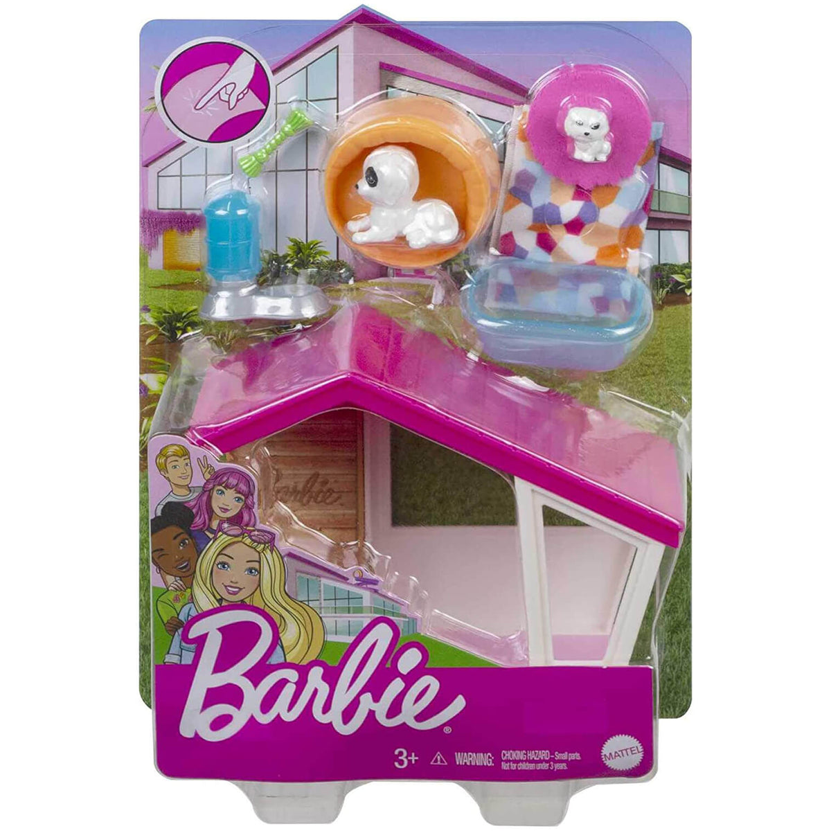 Barbie Doll and Mini Doghouse Accessory Playset – Maziply Toys