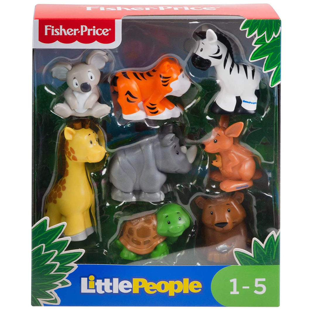 Fisher Price Little People Safari Animal Friends Set Maziply Toys