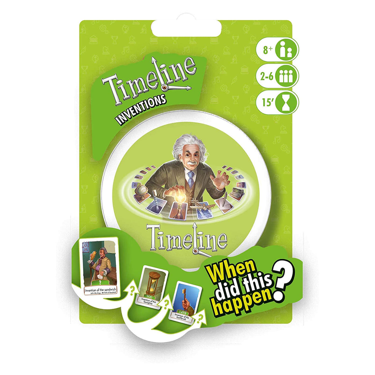 Timeline Inventions Learning Card Game