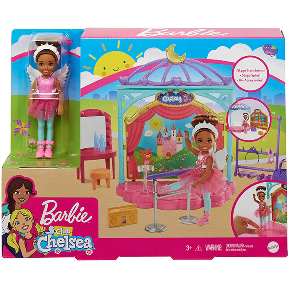 Barbie Club Chelsea Ballet Studio Play Set – Maziply Toys