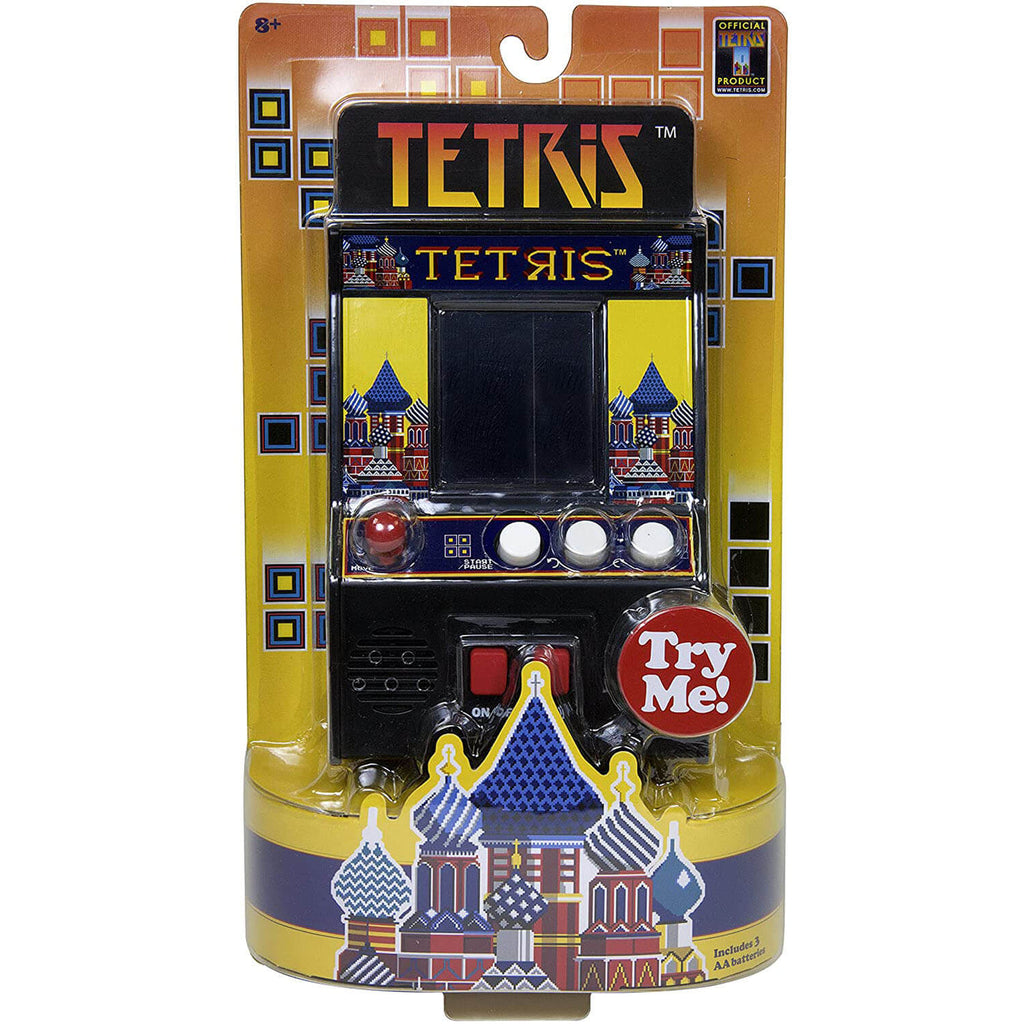 Basic Fun Arcade Classics Tetris Color LCD Retro Mini Arcade Game Basic Fun Arcade Classics Tetris Color LCD Retro Mini Arcade Game
