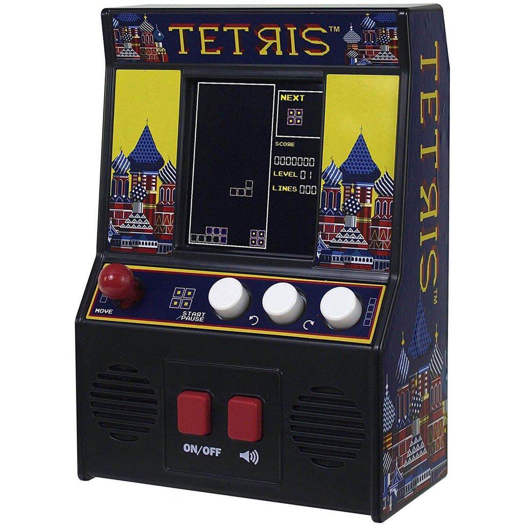 Basic Fun Arcade Classics Tetris Color LCD Retro Mini Arcade Game Basic Fun Arcade Classics Tetris Color LCD Retro Mini Arcade Game