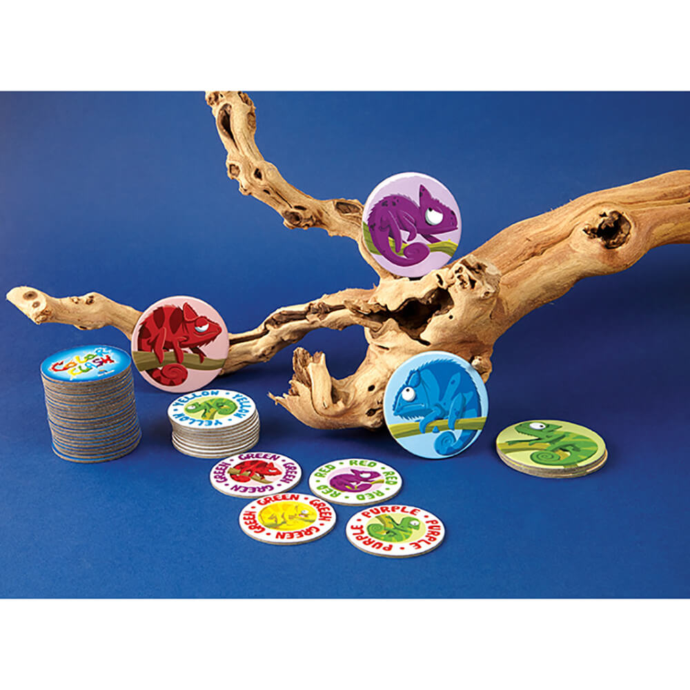 Blue Orange Color Clash Memory Game