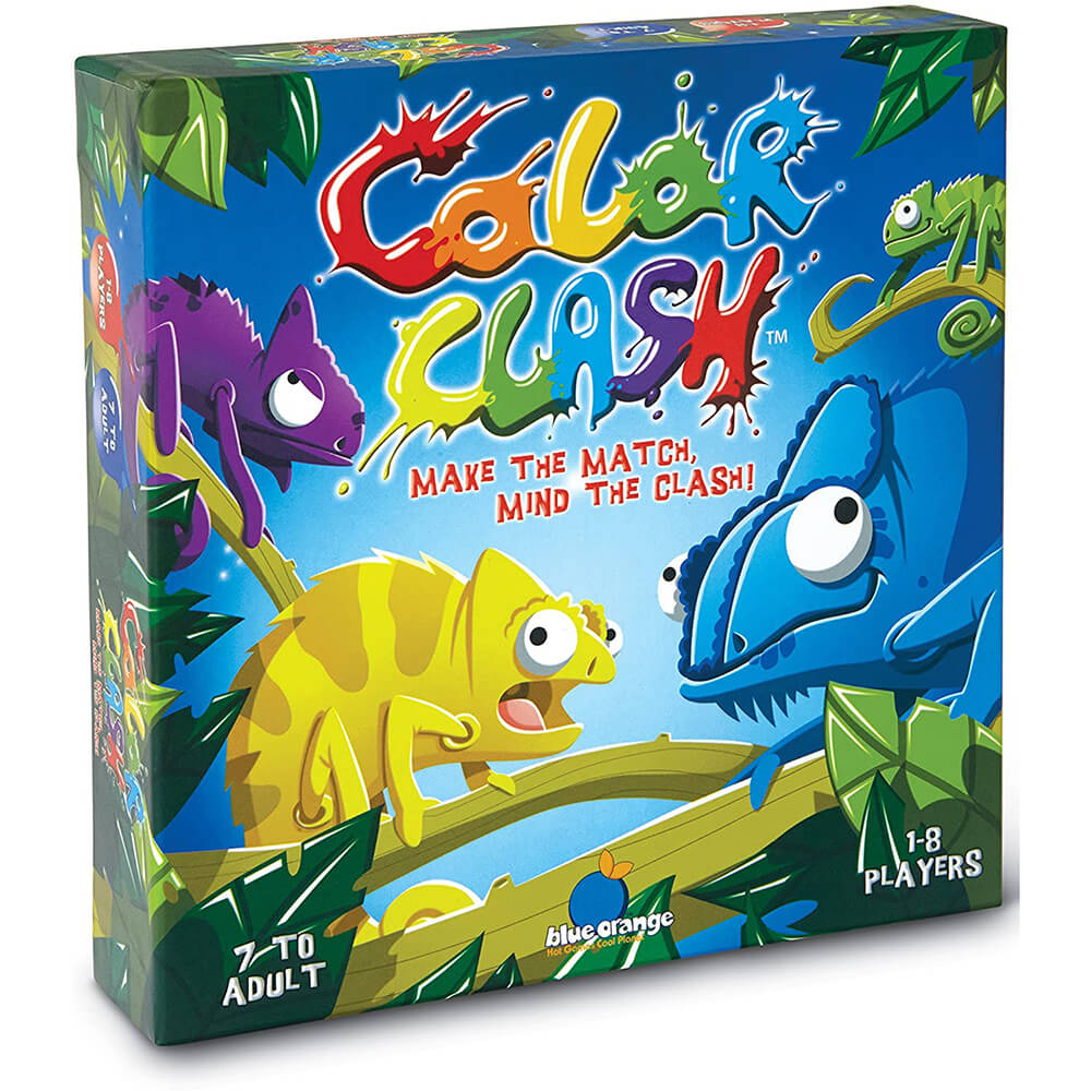 Blue Orange Color Clash Memory Game