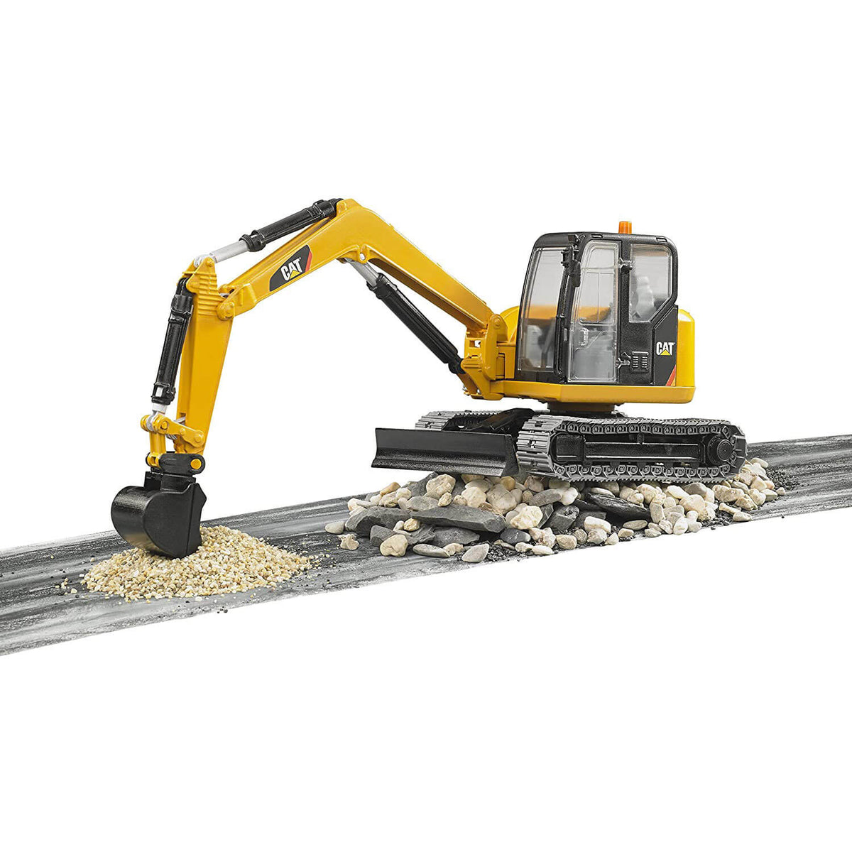 Bruder Pro Series CAT Mini Excavator 1:16 Scale – Maziply Toys