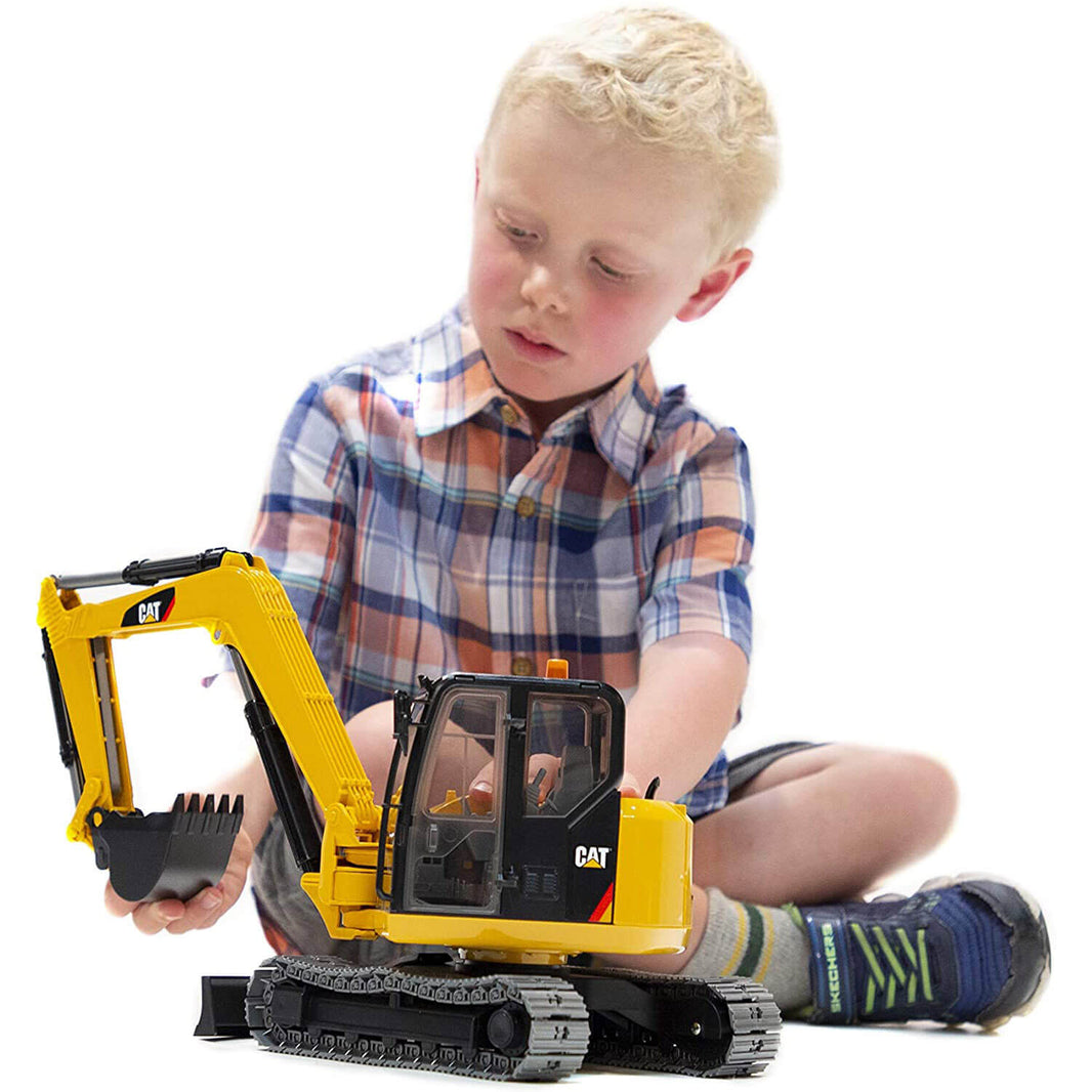 Bruder Pro Series CAT Mini Excavator 1:16 Scale – Maziply Toys