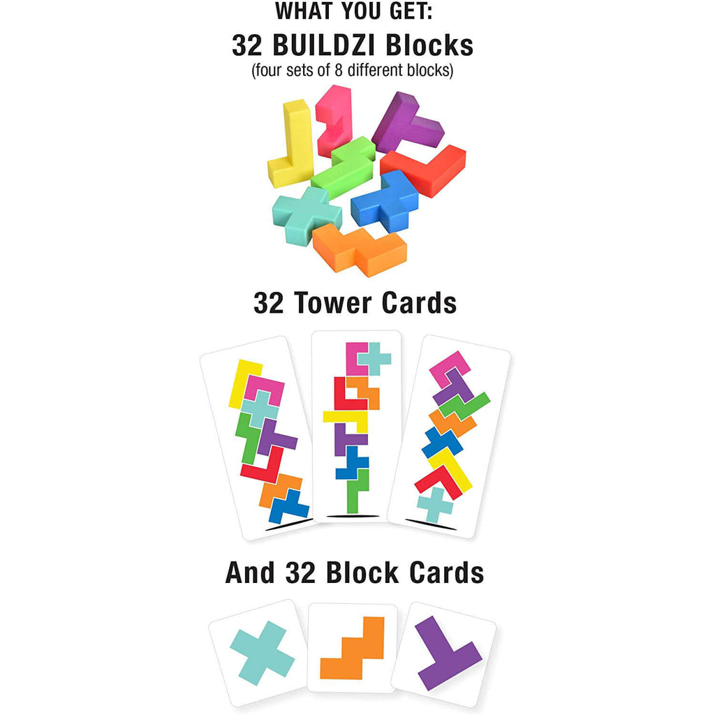 BUILDZI Block Stacking Party Game
