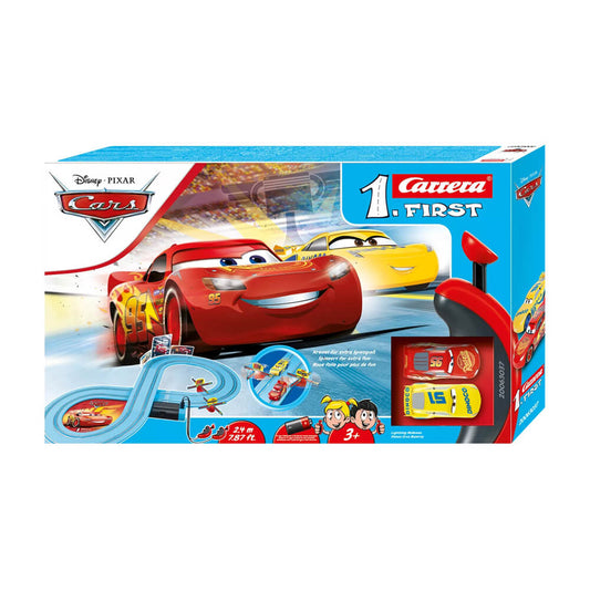 Carrera FIRST Disney Cars Race of Friends 1:50 Scale Slot Car Racing ...