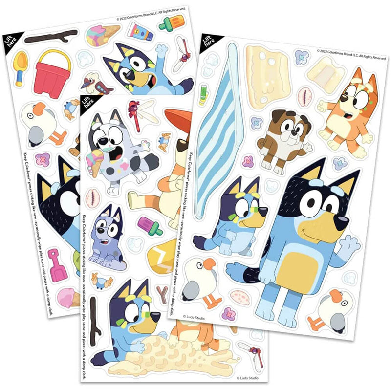 Colorforms Bluey Travel Set
