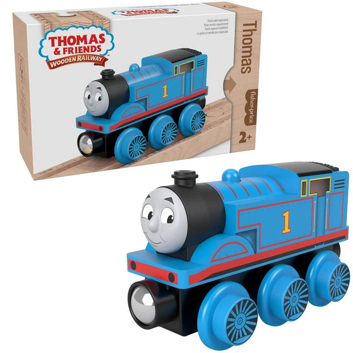 Fisher-Price Thomas & Friends Wooden Railway Thomas the Tank Engine ...