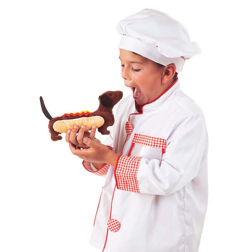 Folkmanis Hot Dog Finger Puppet