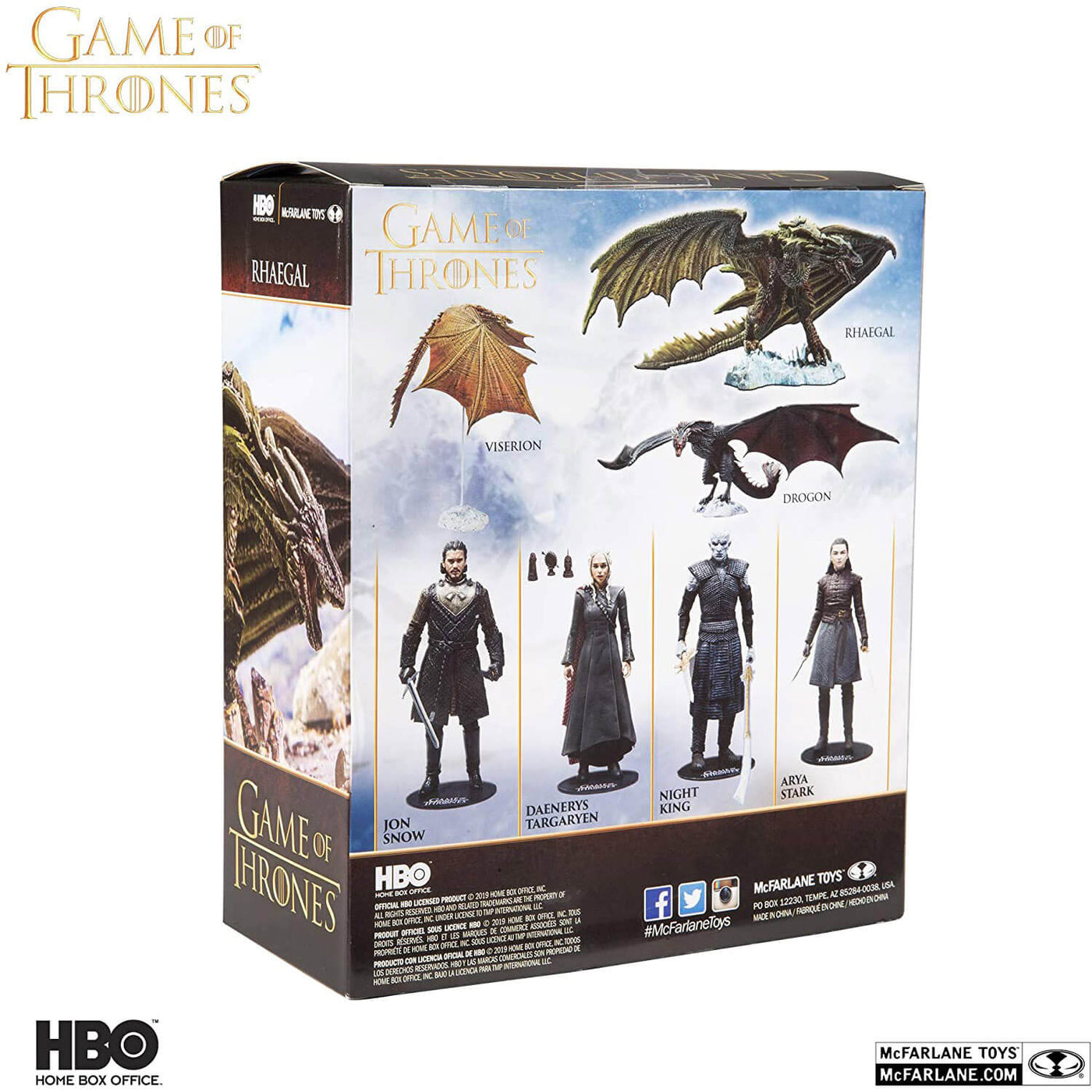 Game of Thrones Rhaegal Deluxe Action Figure – Maziply Toys