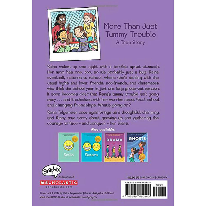 Guts (Paperback) by Raina Telgemeier