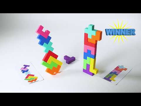 BUILDZI Block Stacking Party Game