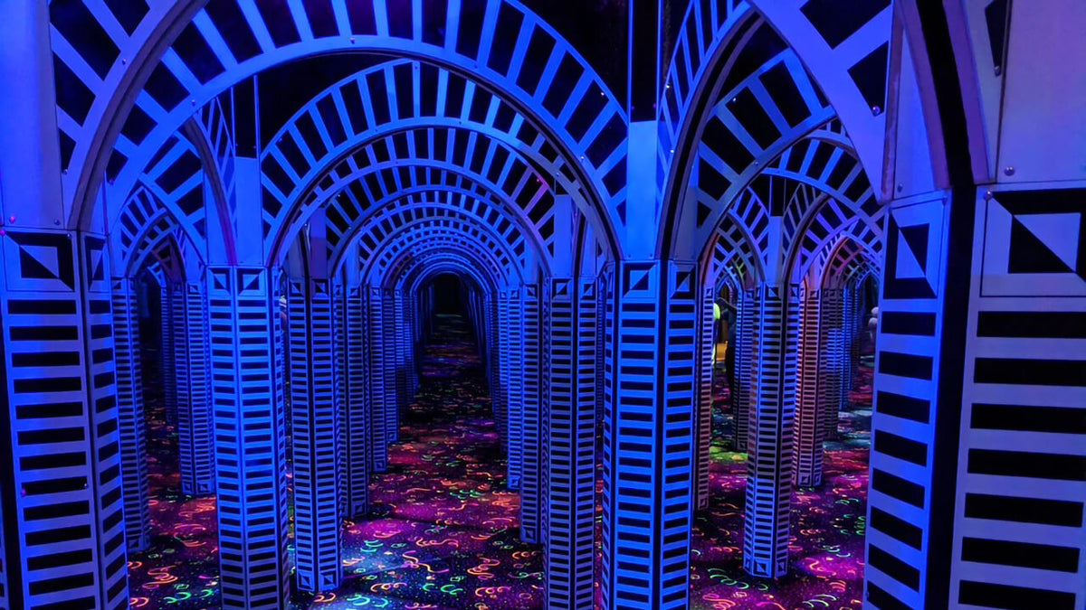 Mirror Maze Attraction at Maziply Toys