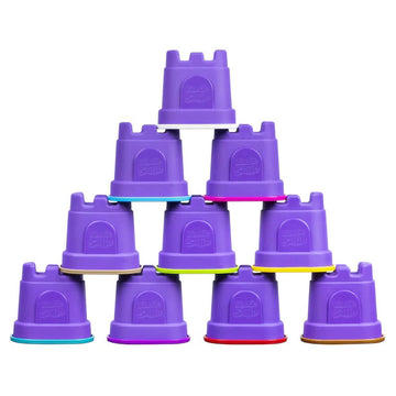 Kinetic Sand Rainbow Castle 10-Pack – Maziply Toys