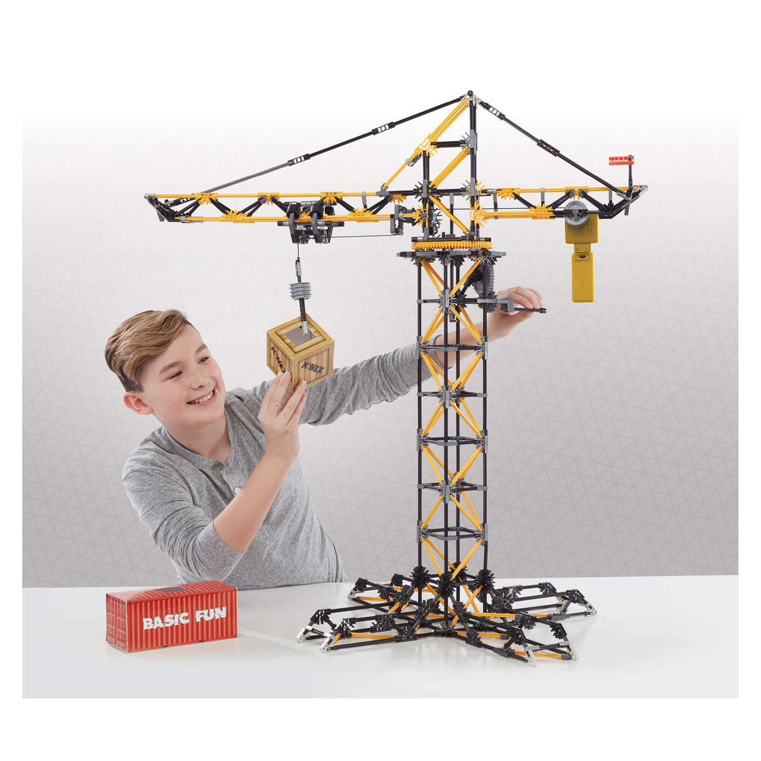 K'NEX Controlled Crane Building Set