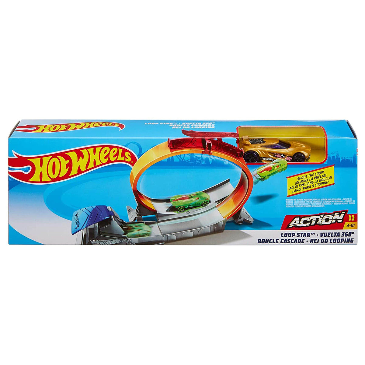 Hot Wheels Action Loop Star Playset