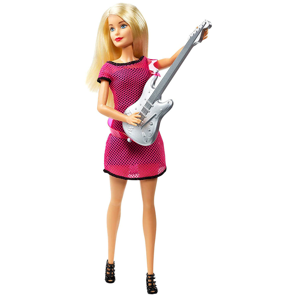 Barbie Musician Career Doll with Guitar & Accessories