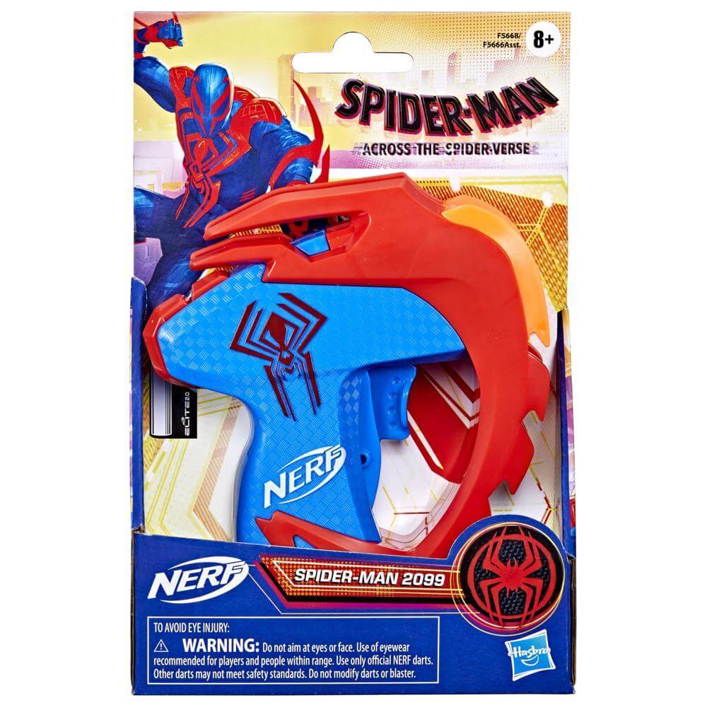 Nerf Spider Man Across The Spider Verse Spider Man 2099 Dart Blaster