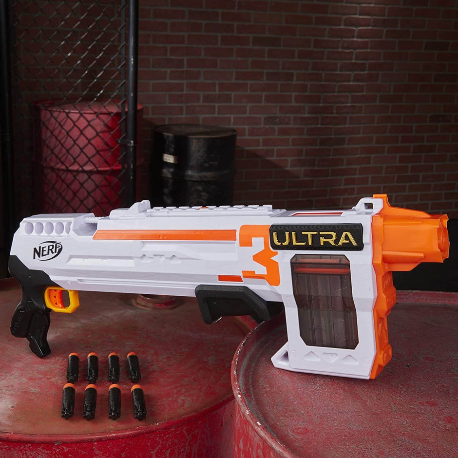 NERF Ultra Three Pump Action Blaster – Maziply Toys