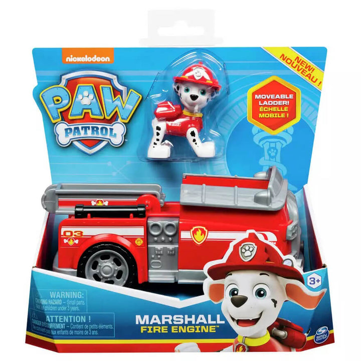 PAW Patrol Marshall Fire Engine Vehicle & Figure Set – Maziply Toys